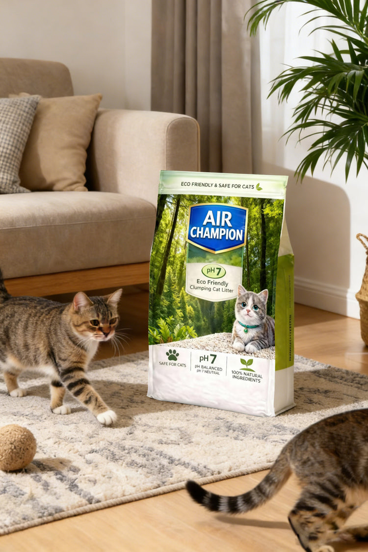 Made4Pets Air Champion Eco Friendly Clumping Cat Litter Cat Litter ...