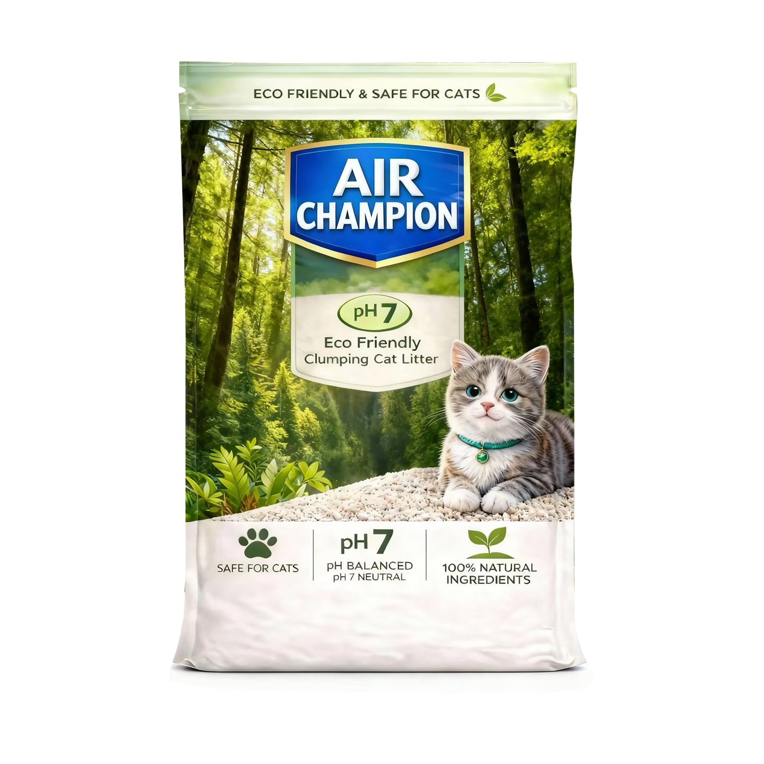 Made4Pets Air Champion Eco Friendly Clumping Cat Litter Cat Litter ...